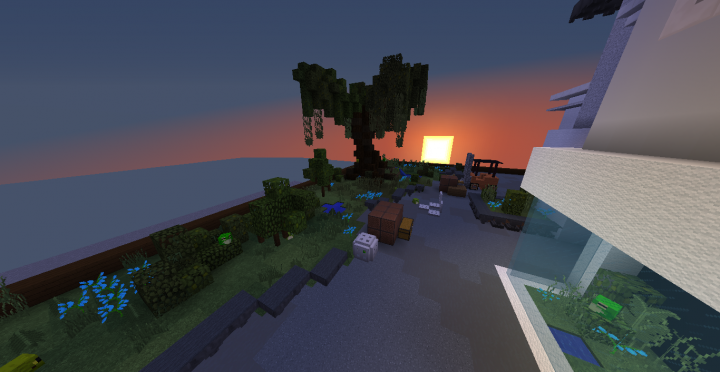 A FUTURISTIC RESEARCH CENTER Minecraft Map