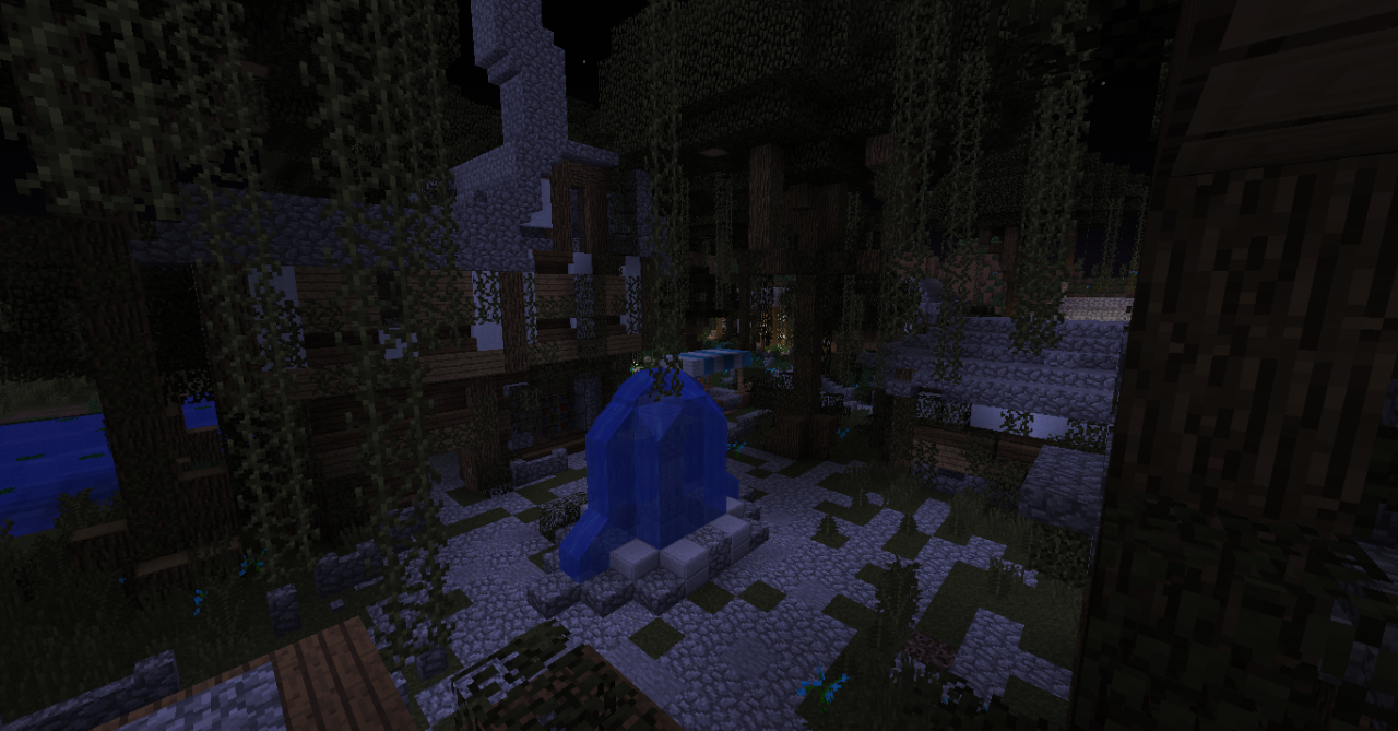 Swampy Marsh Village - Small Map Minecraft Map