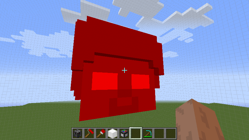 ArmourWorshop: Red Steve Minecraft Map