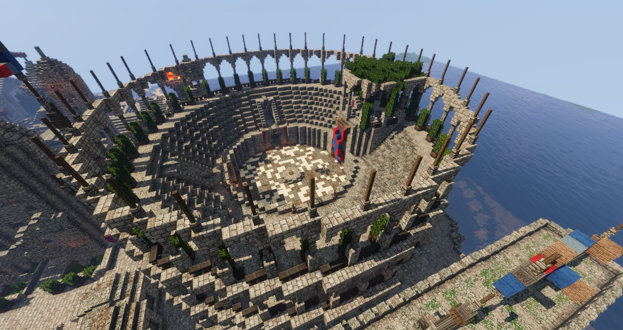 Stone City of Kyngnost - Inspired by Constantinople Minecraft Map