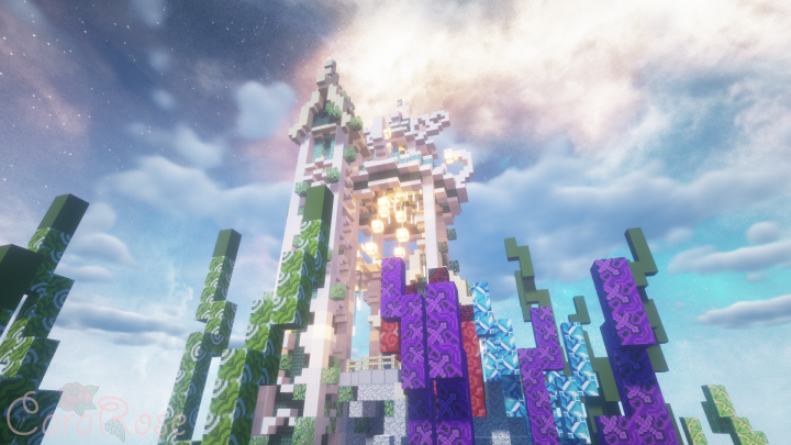 Coral Reef | Little Palace Underwater | Minecraft Timelapse Minecraft Map