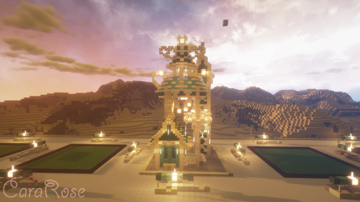 Coral Reef | Little Palace Underwater | Minecraft Timelapse Minecraft Map