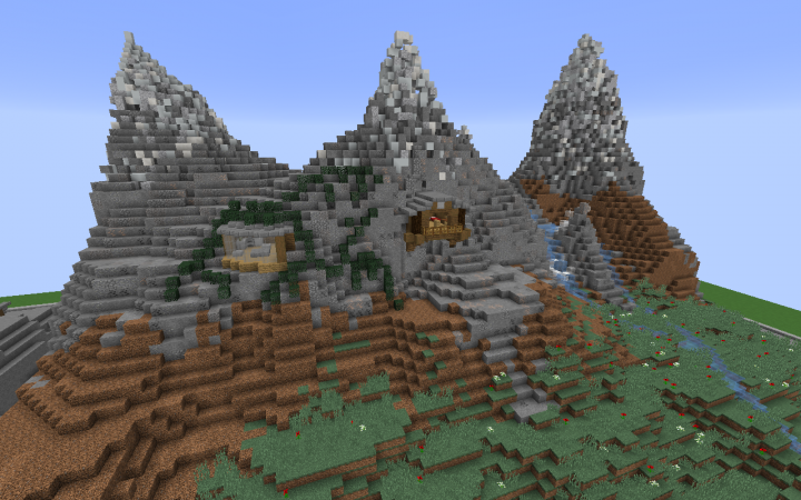 Fantasy Mountain Minecraft Map