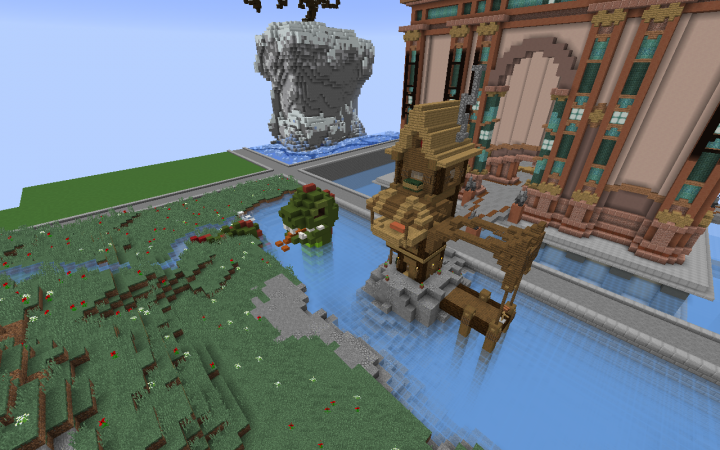 Fantasy Mountain Minecraft Map