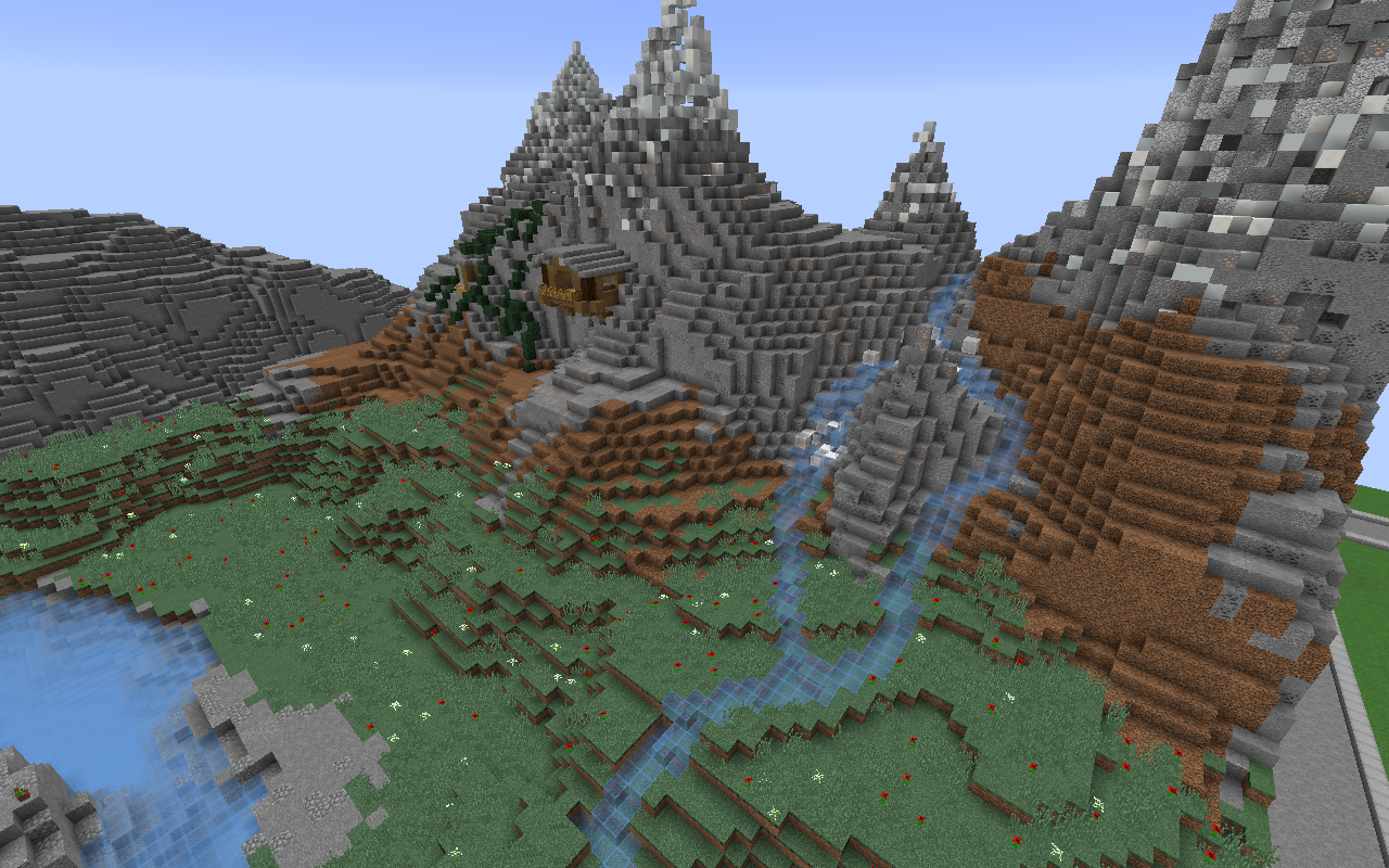 Fantasy Mountain Minecraft Map