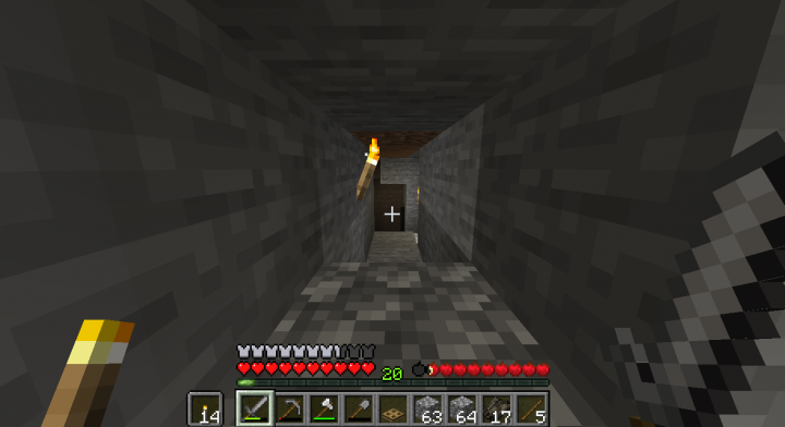 Apple Hunger Bar Minecraft Texture Pack