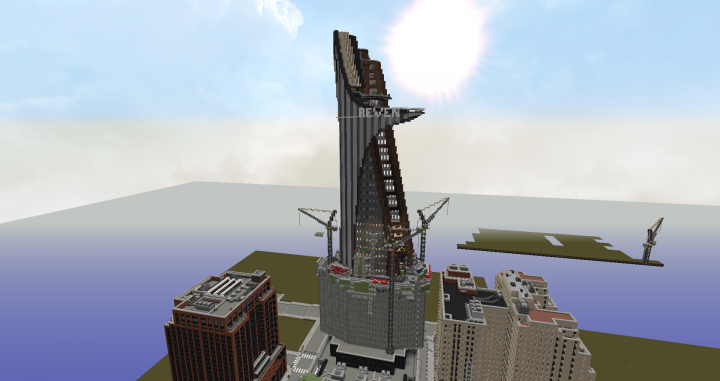 Reven Tower | Stark Tower | +Download | +Interior Minecraft Map