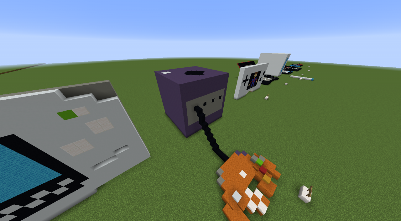 A Nintendo Console Timeline (1985-2019) Minecraft Map