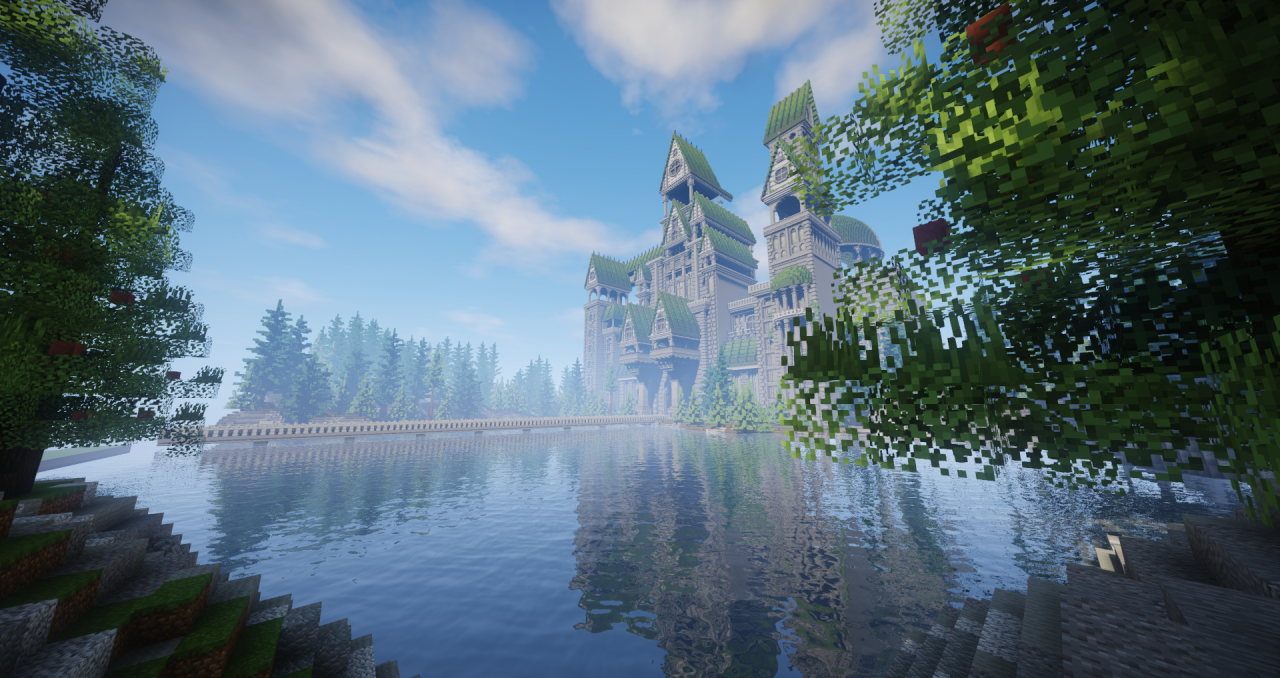 Kingdom of The Forest Castle Minecraft Map