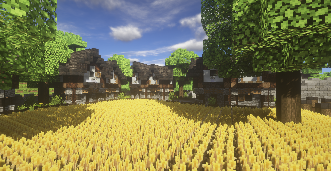 Fantasy Village Minecraft Map