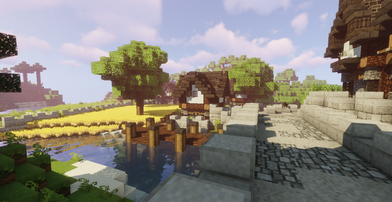 Fantasy Village Minecraft Map