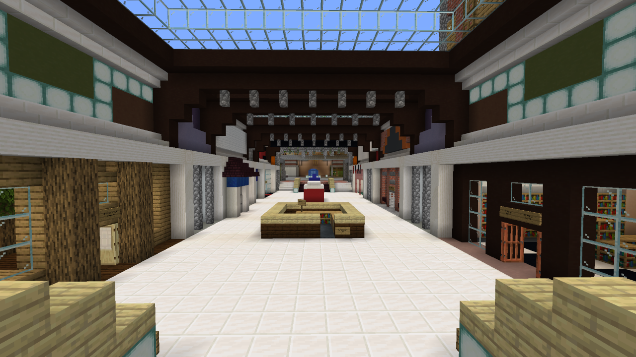 Cobblestone Mills Mall Minecraft Map