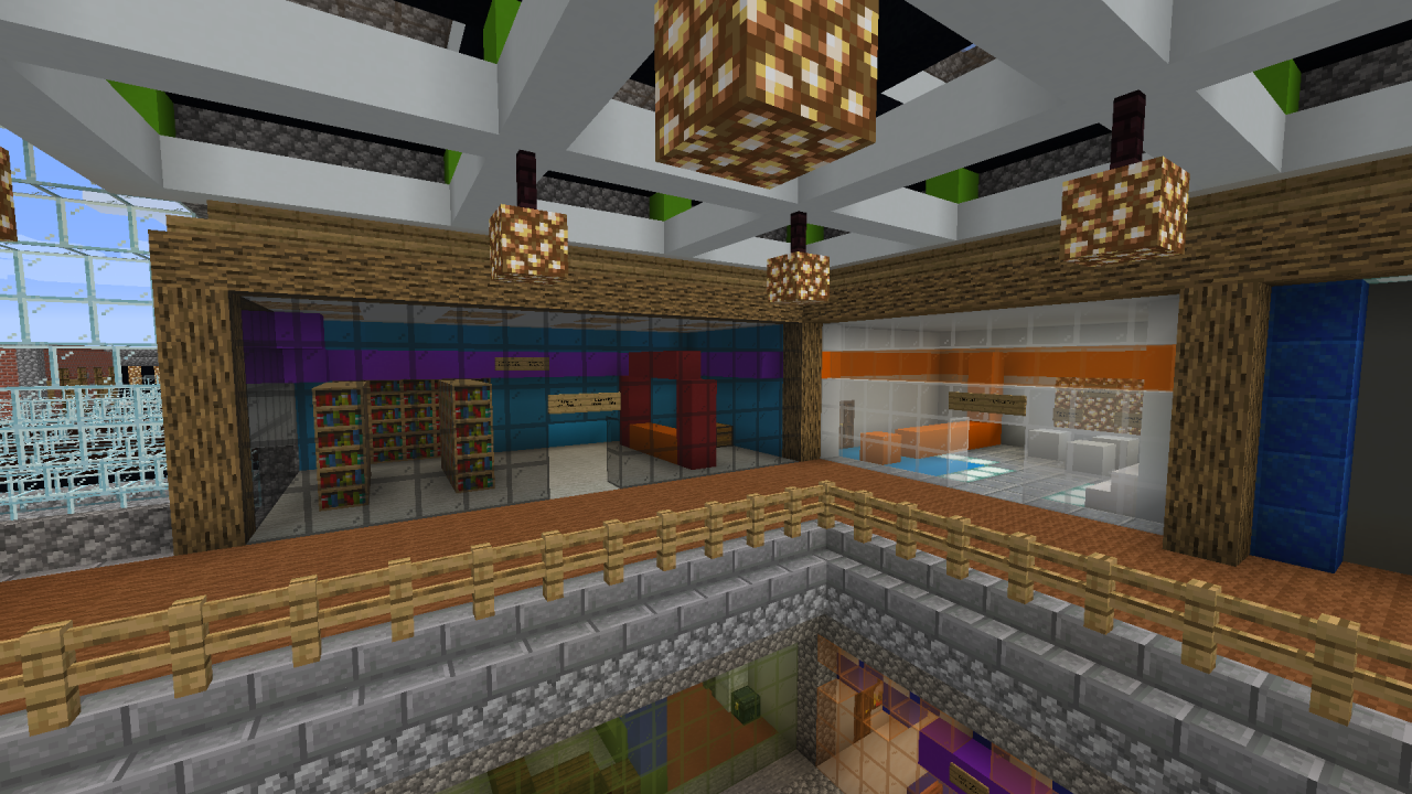Cobblestone Mills Mall Minecraft Map