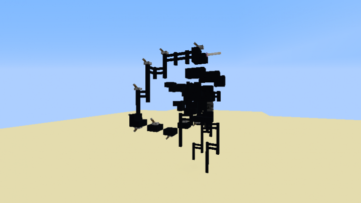 Xenomorph (2:1 scale) Minecraft Map