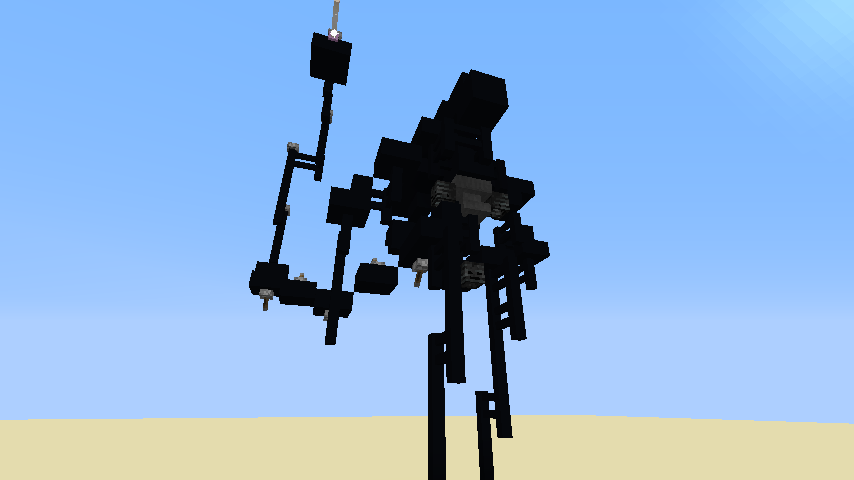 Xenomorph (2:1 scale) Minecraft Map