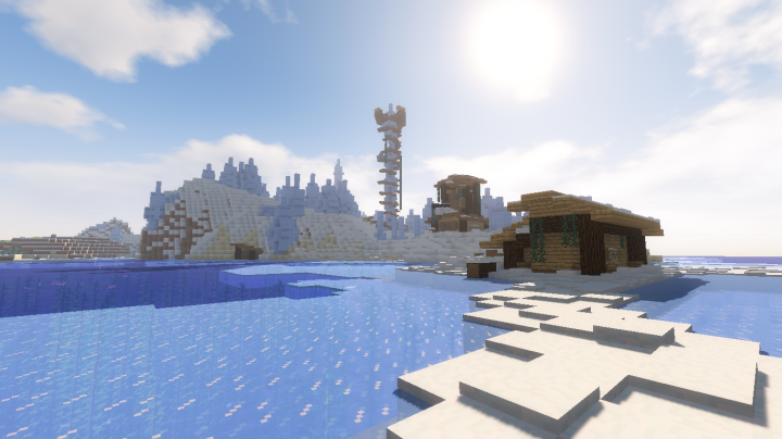 Mysterious Viking Village Minecraft Map