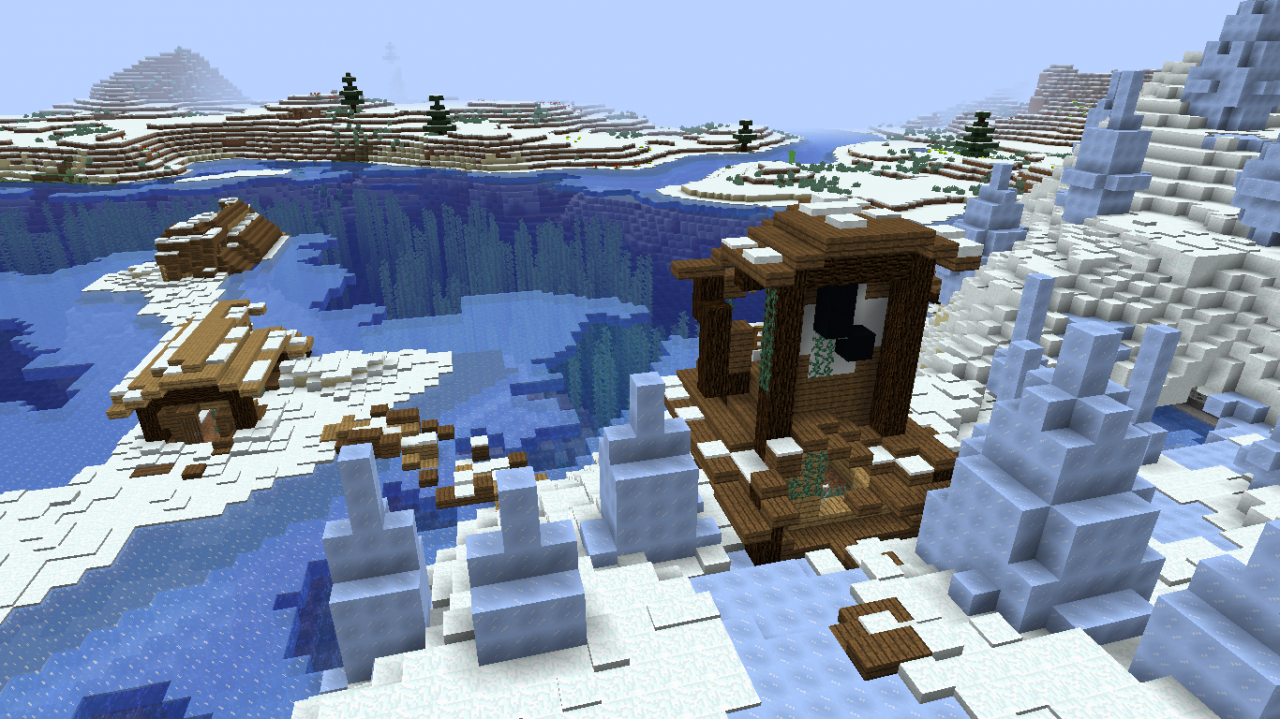 Mysterious Viking Village Minecraft Map