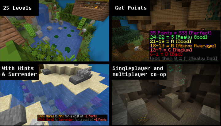 Yet Another Find The Button Minecraft Map