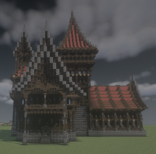 Fantasy Wooden House Minecraft Map