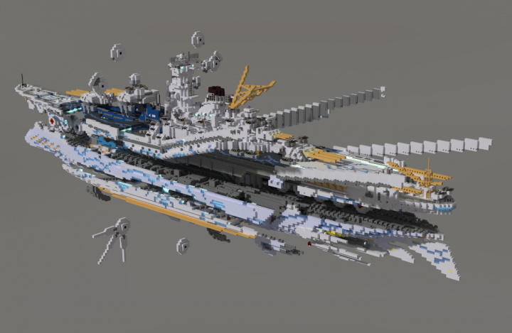 ARP Yamato Combined i-401 Minecraft Map