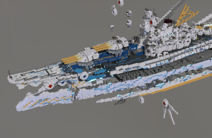 ARP Yamato Combined i-401 Minecraft Map