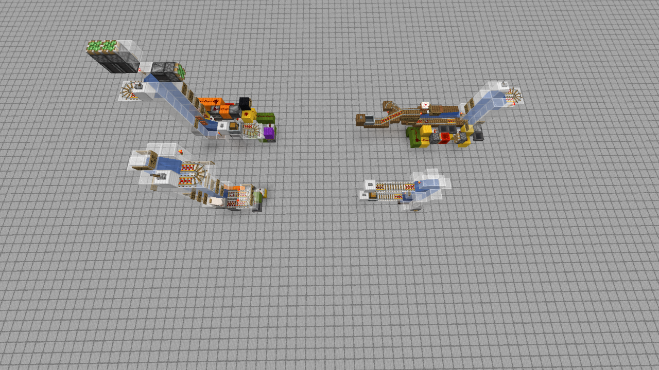 Minecart Two-Way Water Elevator Minecraft Map