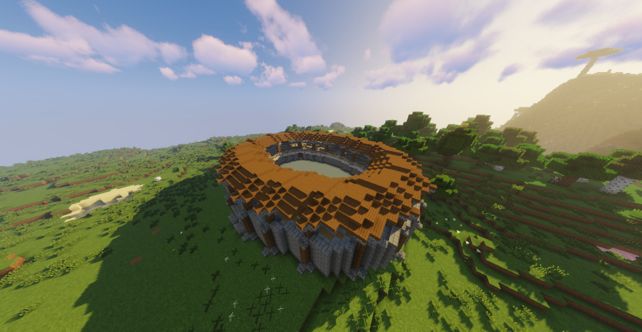 Medieval Arena Tutorial Minecraft Map