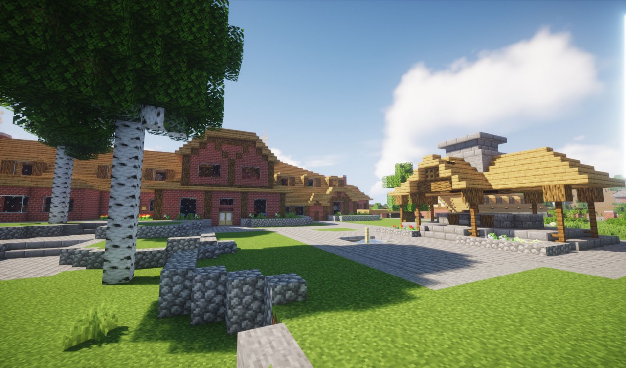 Michael Jackson's Neverland Valley Ranch Minecraft Map