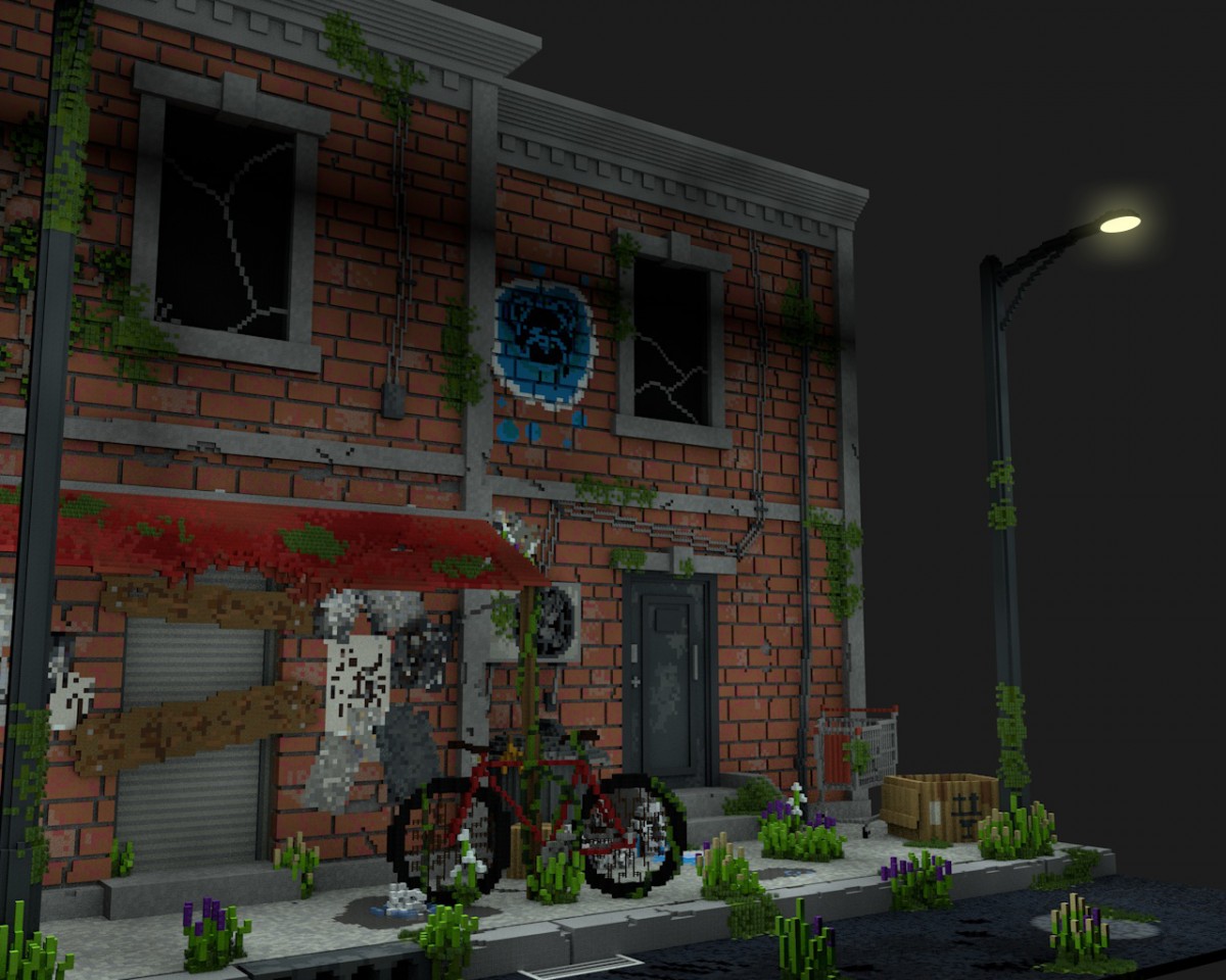 Urban Scene Minecraft Map