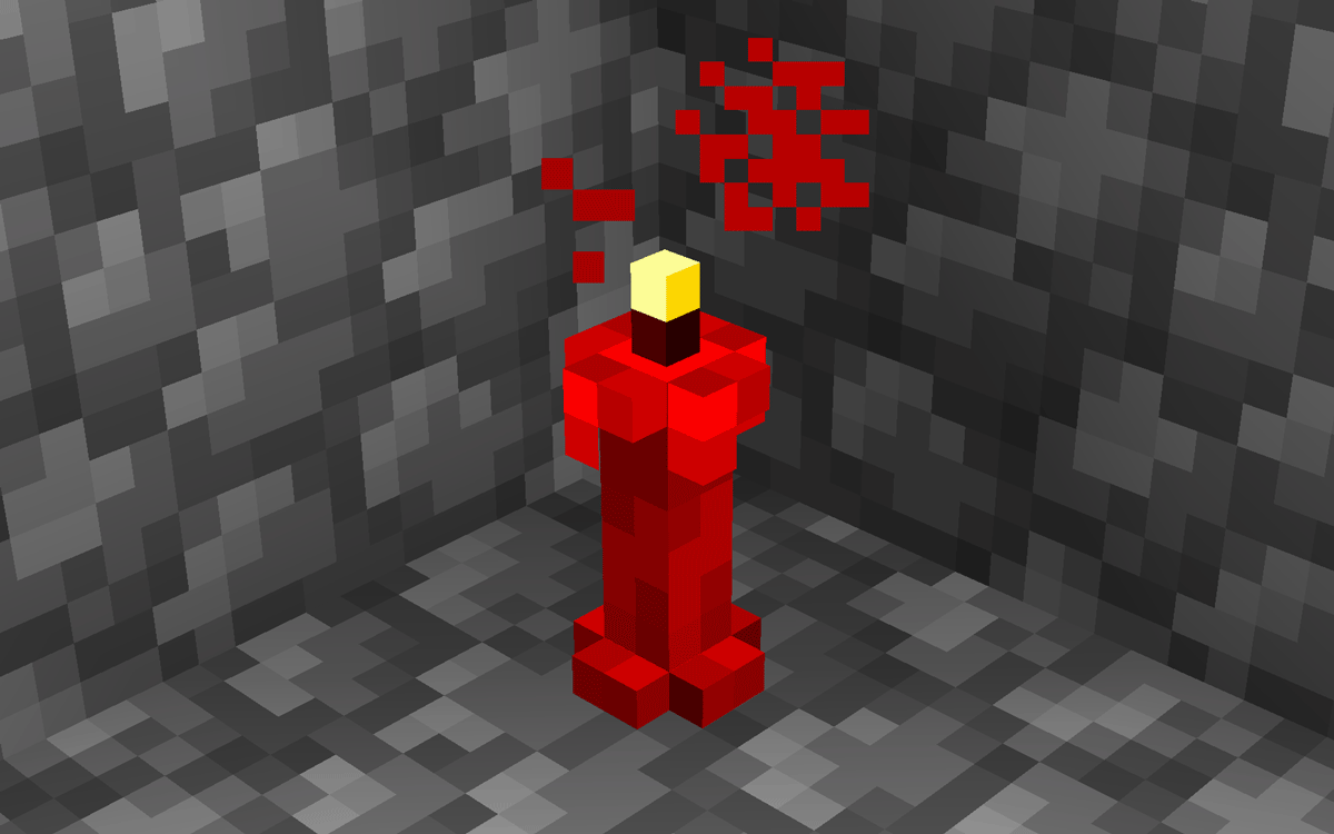mentalx Redstone Candle V1.0 Minecraft Texture Pack