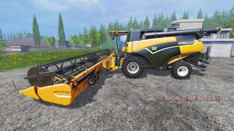 1.5:1 Scale Caterpillar lexion combine harvester and Cat Challenger ...