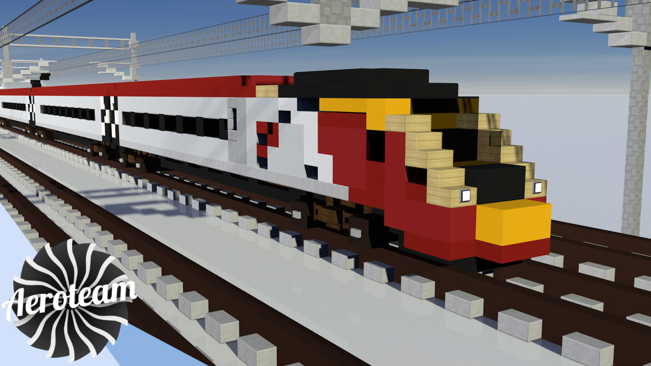 British Rail Class 390 Pendolino Minecraft Map