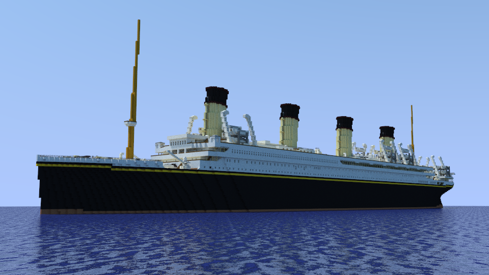 RMS Britannic Minecraft Map