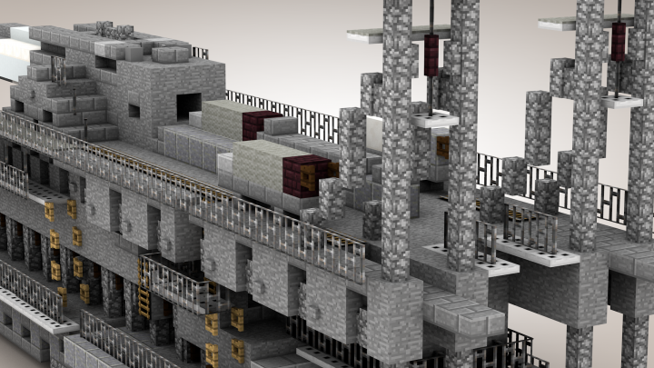 Schwerer Gustav Railway Gun (1.5:1) Minecraft Map