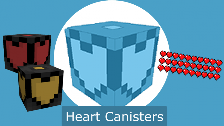 Heart Canisters - Gamemode 4 Module Minecraft Data Pack