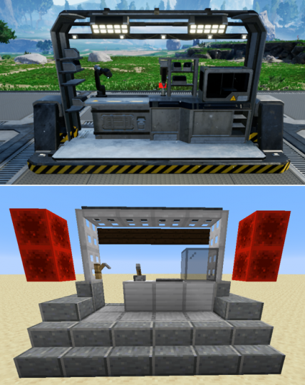 Satisfactory in Minecraft Minecraft Map