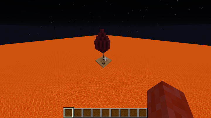 100% Endless Lava Ocean Challenge Minecraft Map