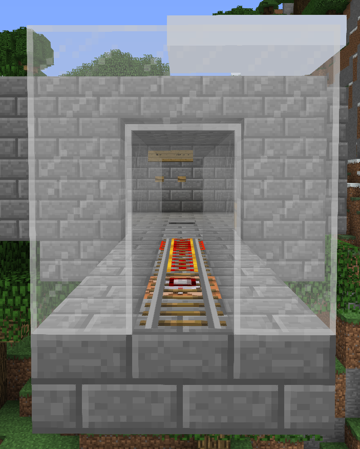 Infinite Railway Minecraft Map