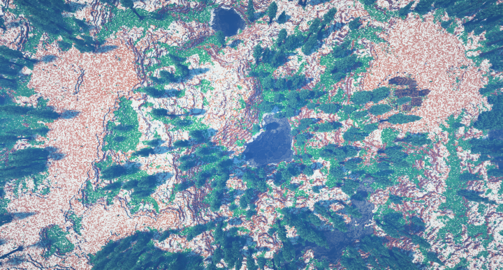 Sawmill Valley - 2000 x 2000 custom terrain 1.13 - 1.14 Minecraft Map