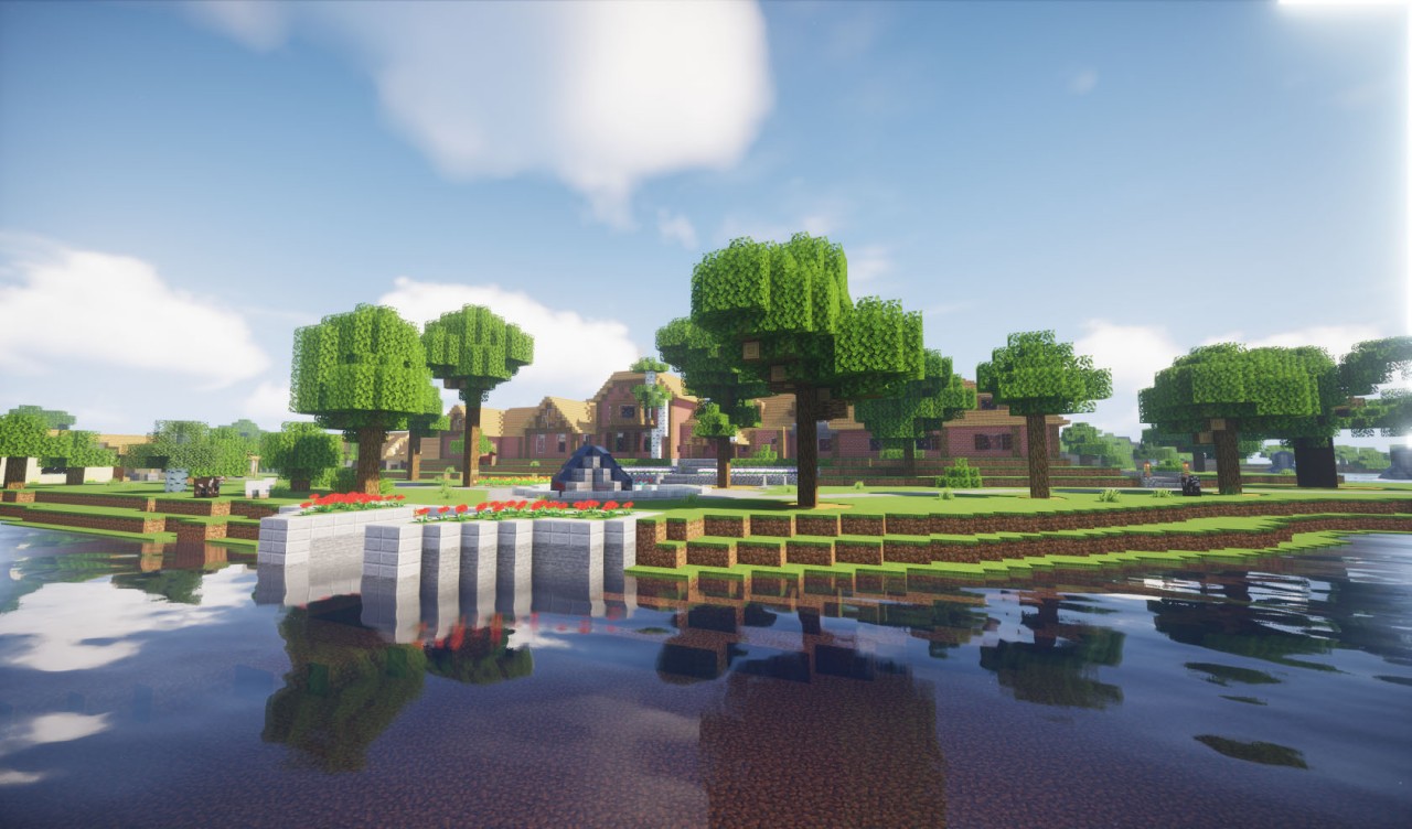 Michael Jackson's Neverland Valley Ranch Minecraft Map