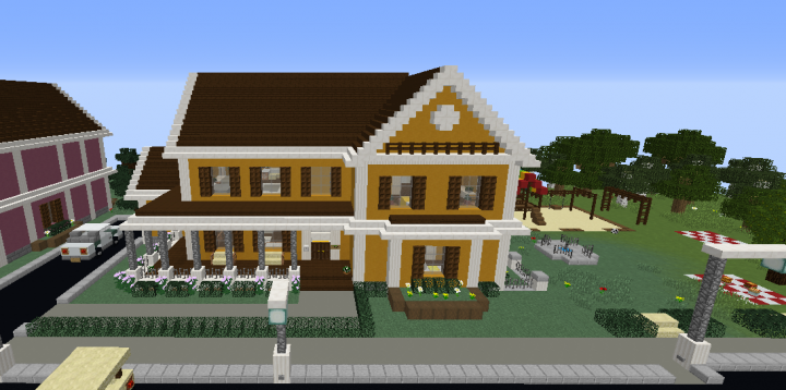 Traditional Houses Minecraft Map