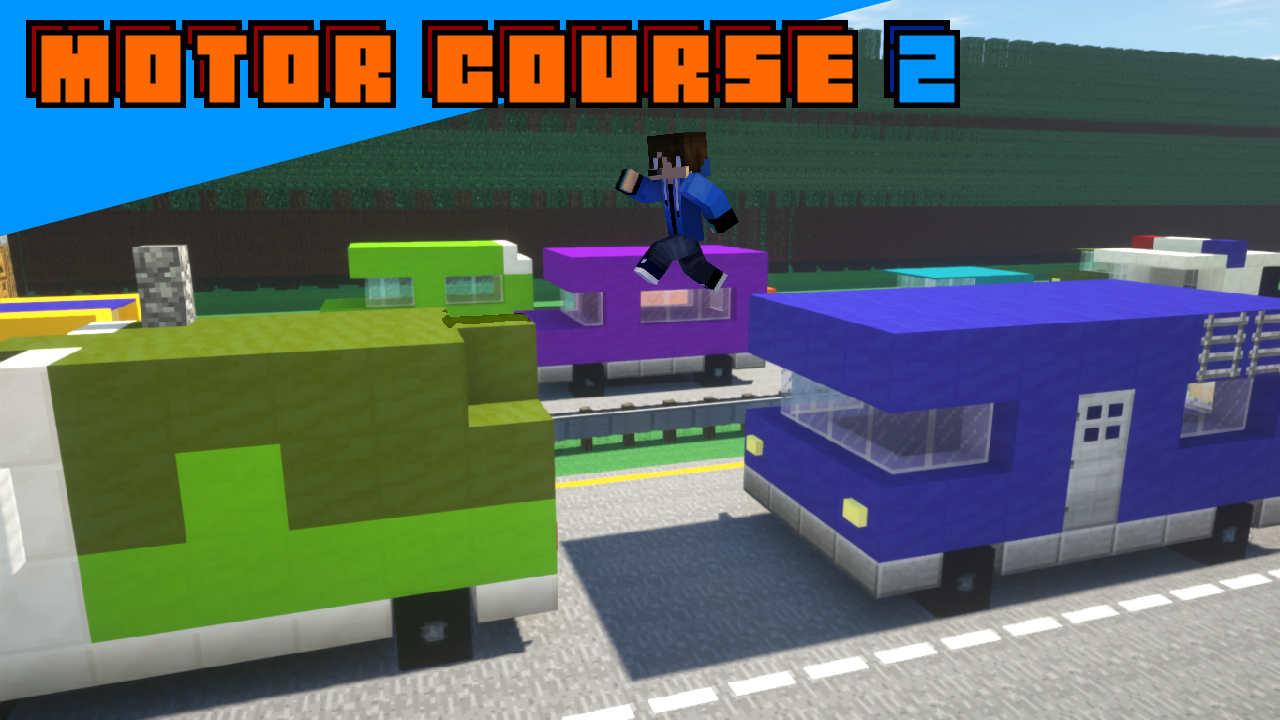 Motor Course 2 Minecraft Map