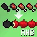 Apple Hunger Bar Minecraft Texture Pack