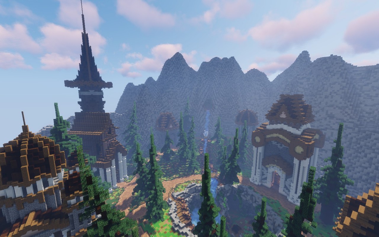 Vanilla Spawn - Age of Feuds Minecraft Map