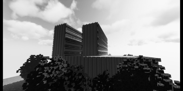 Brutalist Minecraft Map