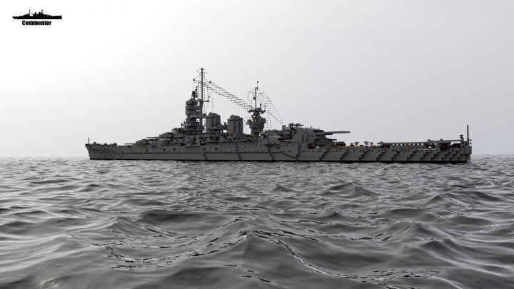 RN Roma 1:1 Scale Minecraft Map