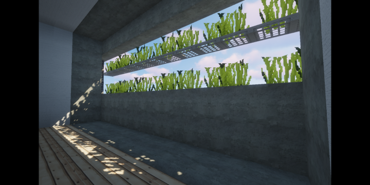 Brutalist Minecraft Map