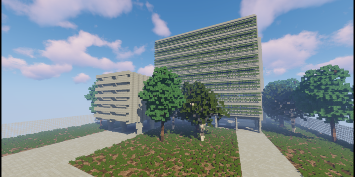 Brutalist Minecraft Map