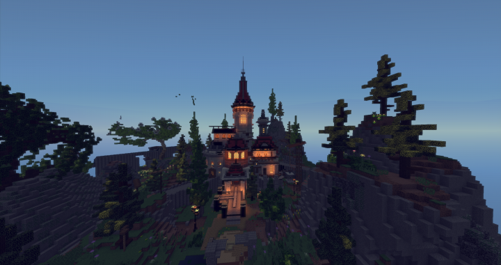 Сastellum somnia|HUB Minecraft Map