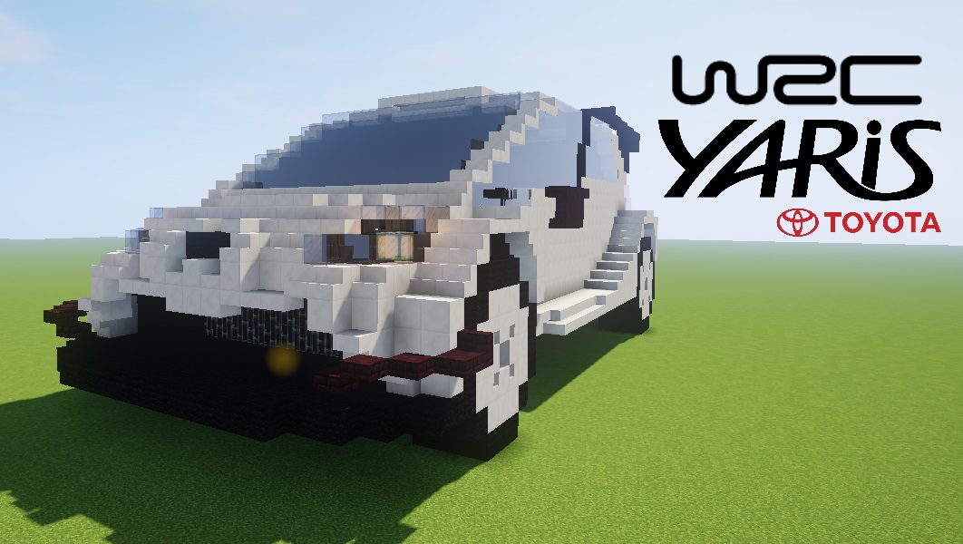 Toyota Yaris WRC Minecraft Map